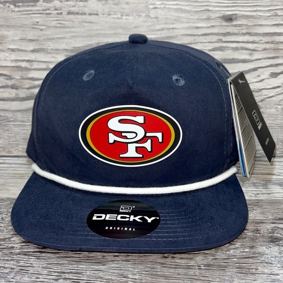 NFL | Accessories | San Francisco 49ers 3d Classic Rope Hat Navy White ...